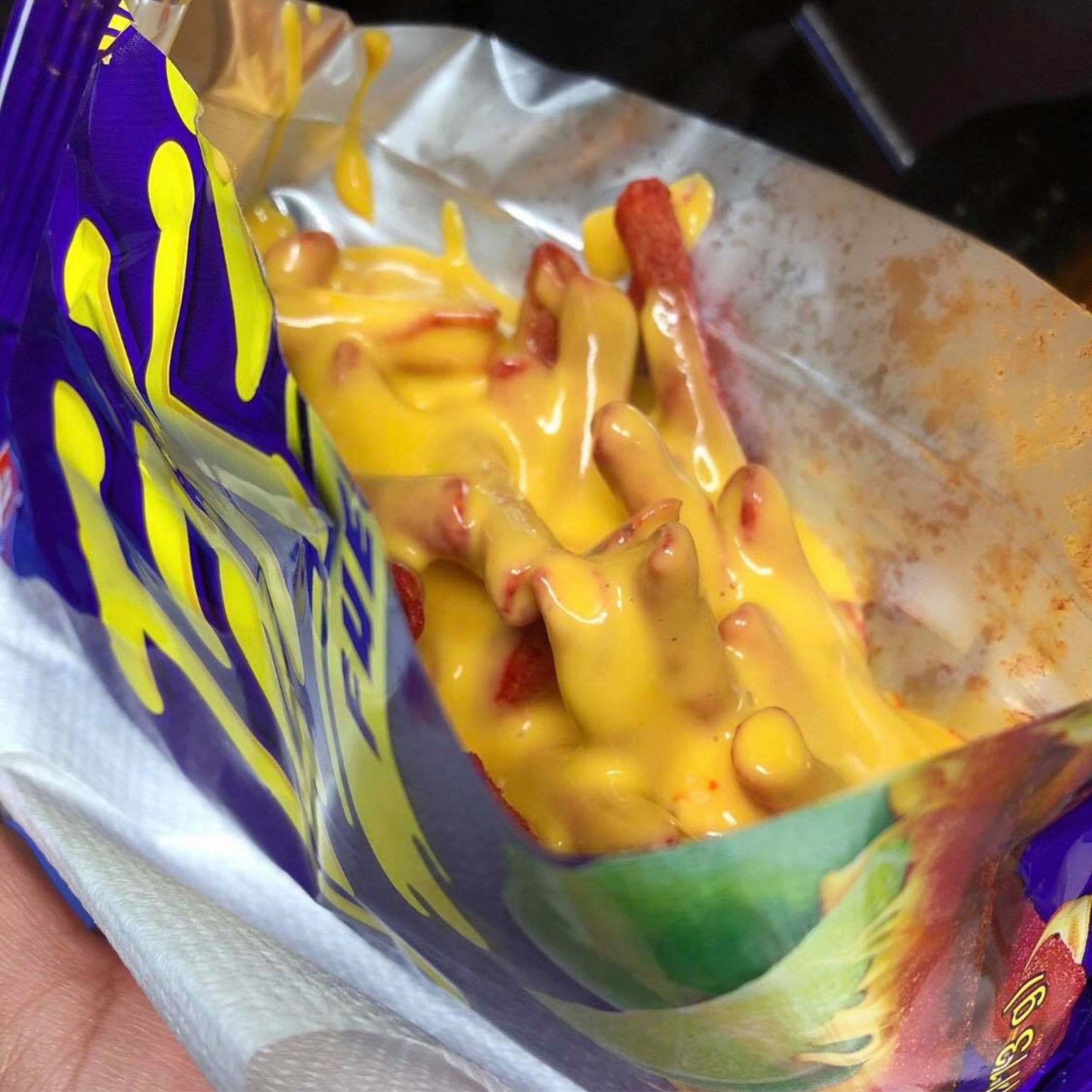 Takis With Cheese